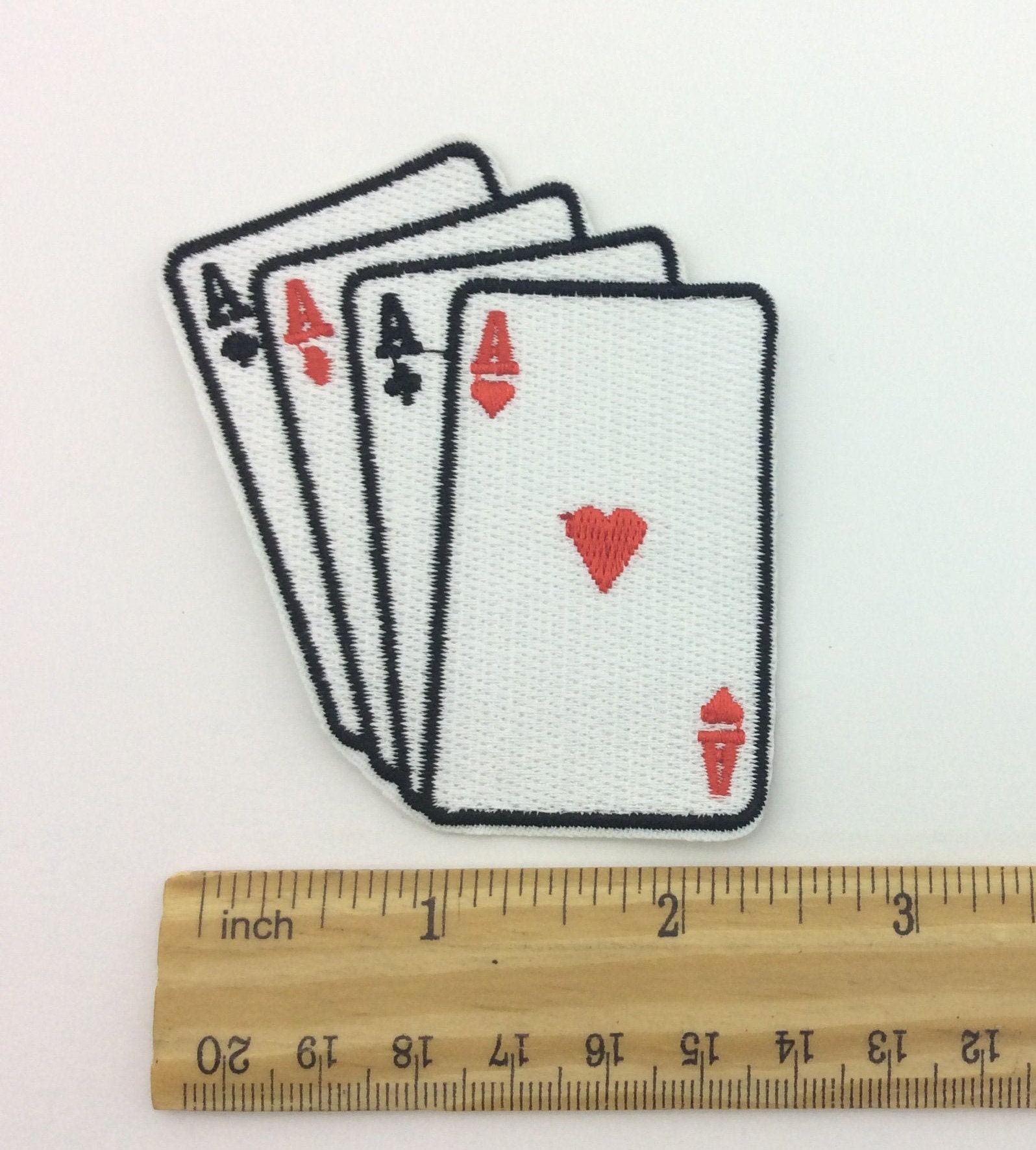 Patch Poker Aces patches Game Gambling Embroideredapplique - Etsy