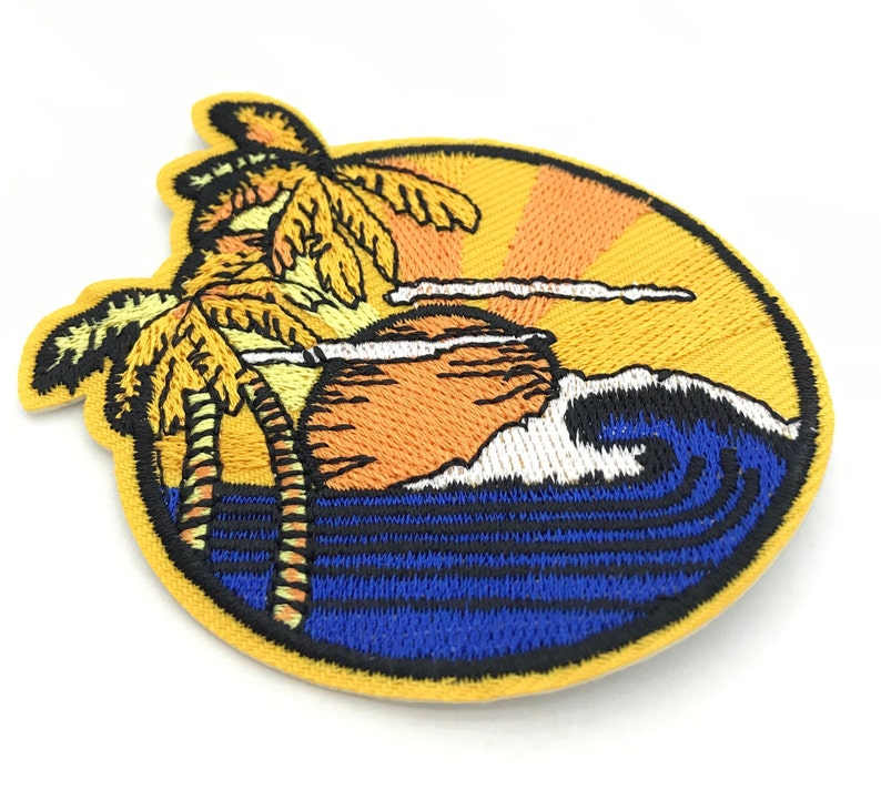 Patch Nature Travel Adventura Patches Sunset Summer Holiday - Etsy