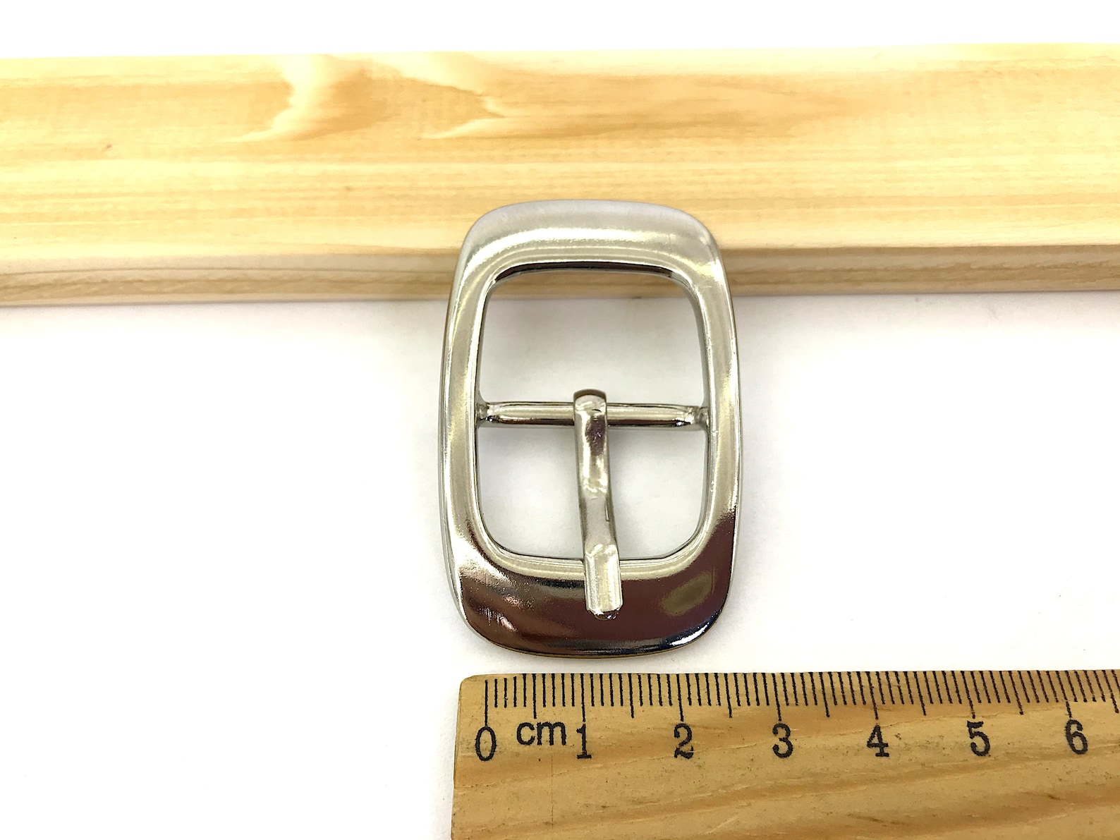 Hebilla de cinturón plateado bucle de 25 cm. Metal sólido en - Etsy España