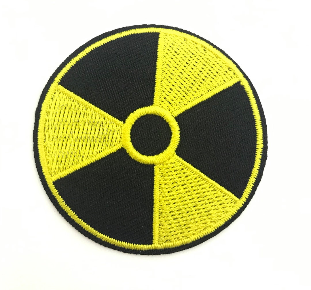 Patch Radiation Symbol , Patches Nuclear Radiation Radioactive Badge ...