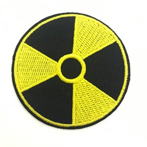 Patch Radiation Symbol , Patches Nuclear Radiation Radioactive Badge ...