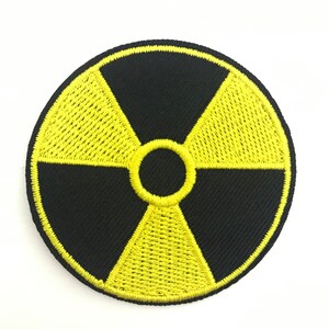 Patch Radiation Symbol , Patches Nuclear Radiation Radioactive Badge ...