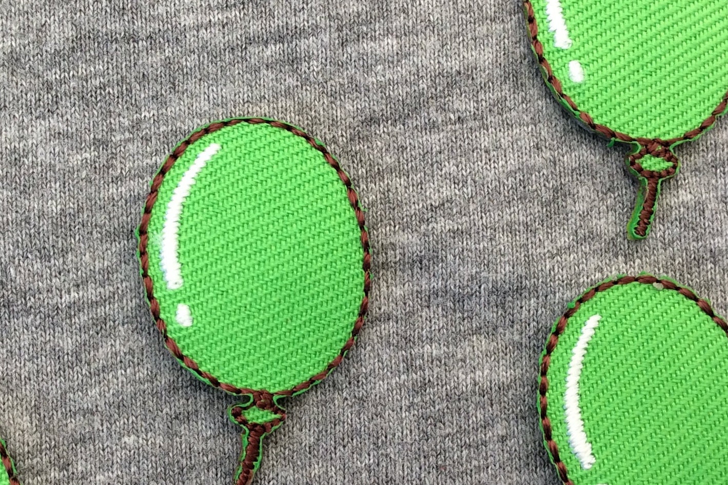 Iron on Applique Embroidery Patch Balloon Patches for Jackets | Etsy