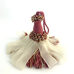 1 Key Tassel Handmade in Italy Antique Furniture Curtain Drapery ...