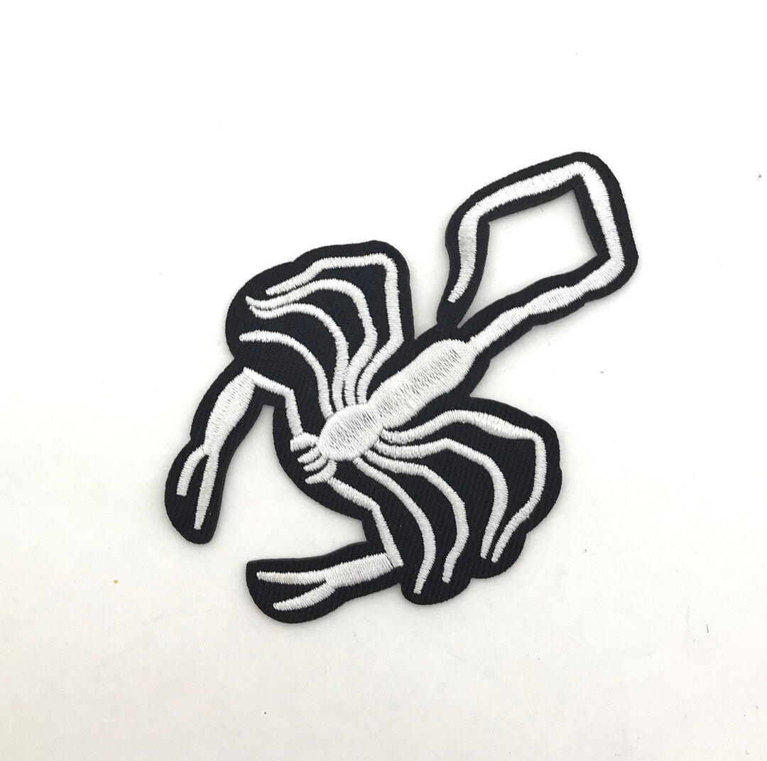 Scorpion Iron on Patch Animal Black and White Scorpio Zodiac Signs ...