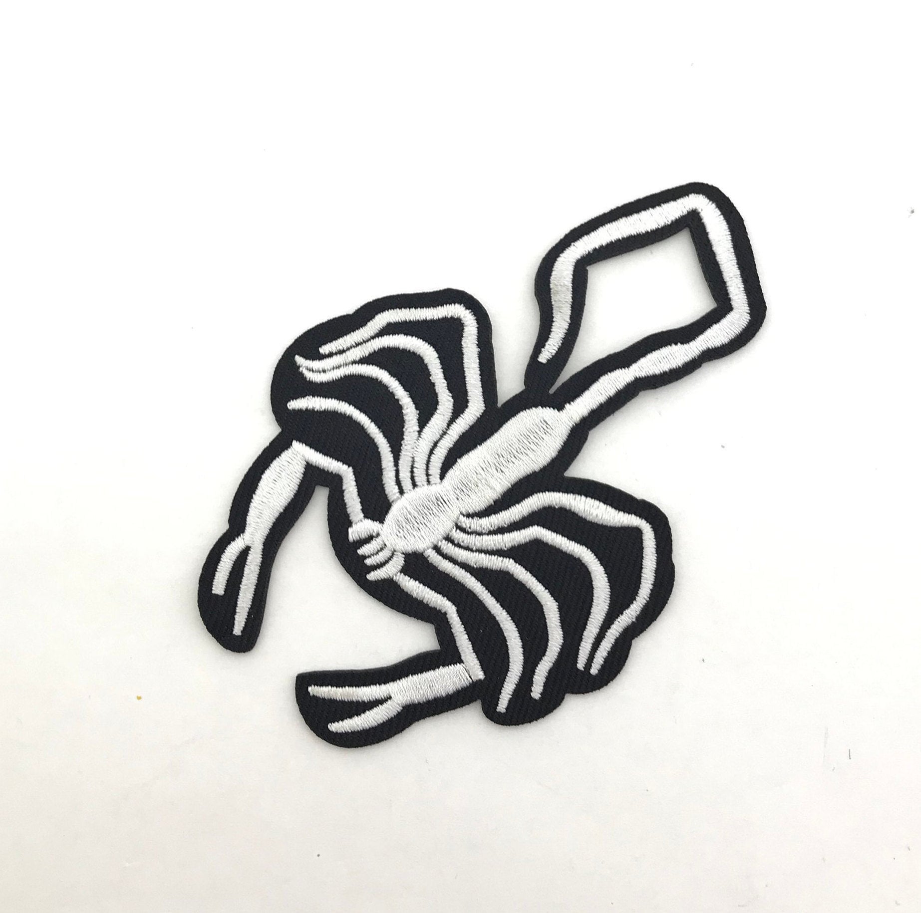 Scorpion Iron on Patch Animal Black and White Scorpio Zodiac - Etsy