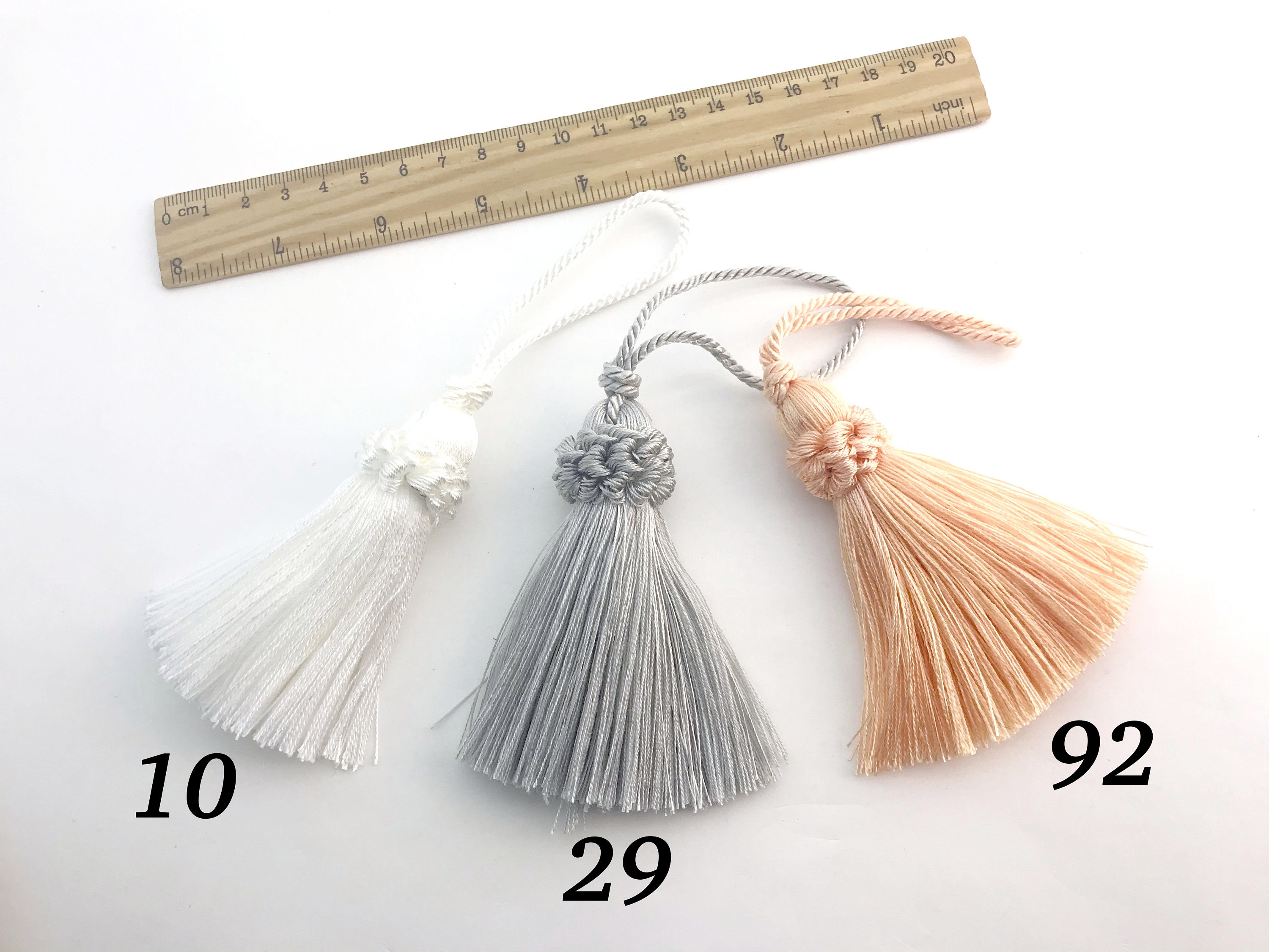 1 Key Tassel Decoration Handmade Italy Antique Furniture | Etsy