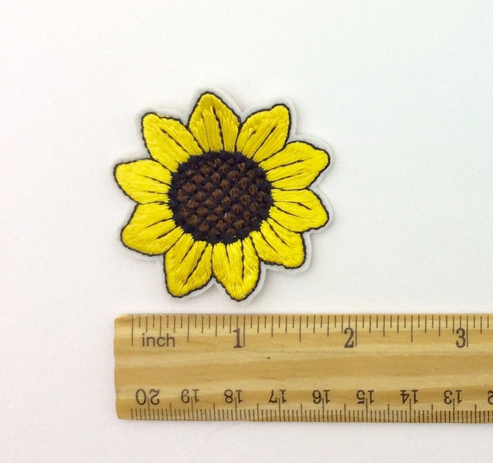 Patch Sunflowers Yellow embroidered Applique Diy Badge - Etsy