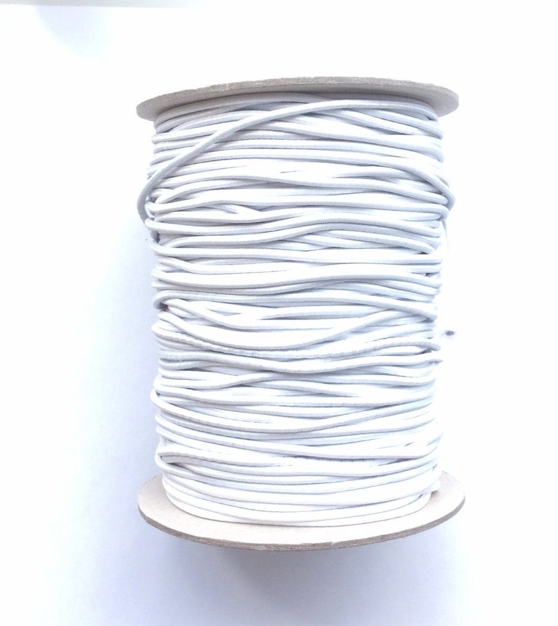 Sewing 1 Metres Elastic for Making Masks White or Black - Etsy