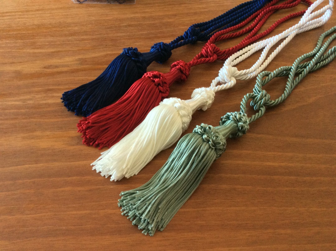 Tieback for Curtains Tassel Tiebacks Shabby Handmade in Italy Florence ...