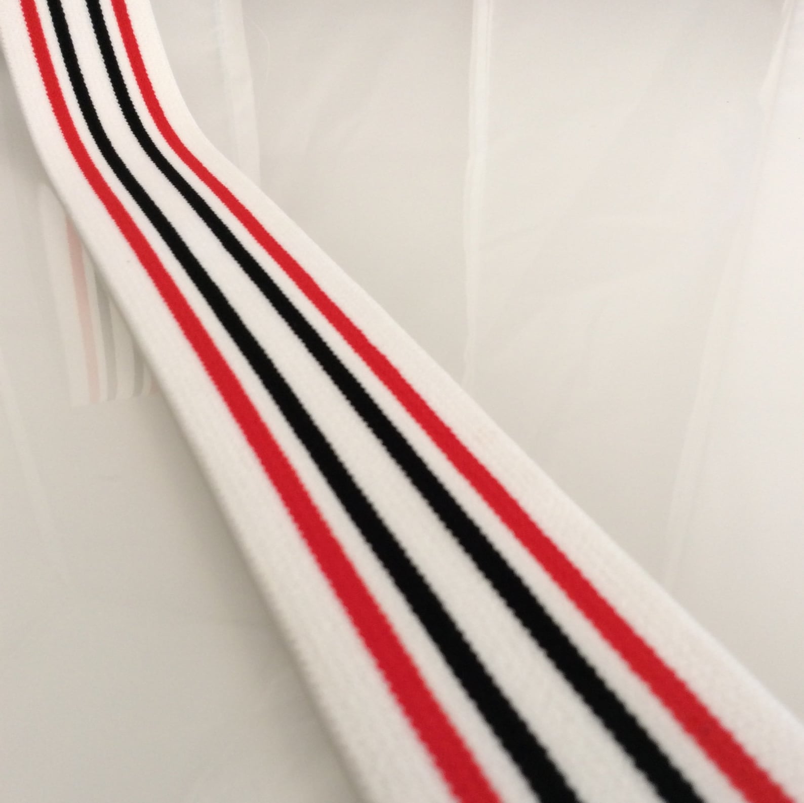 Fancy Elastic Colored Striped Elastic by the Yard Size 1 - Etsy