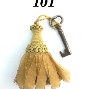 1 Key Tassel Handmade in Italy Antique Furniture Curtain Drapery ...