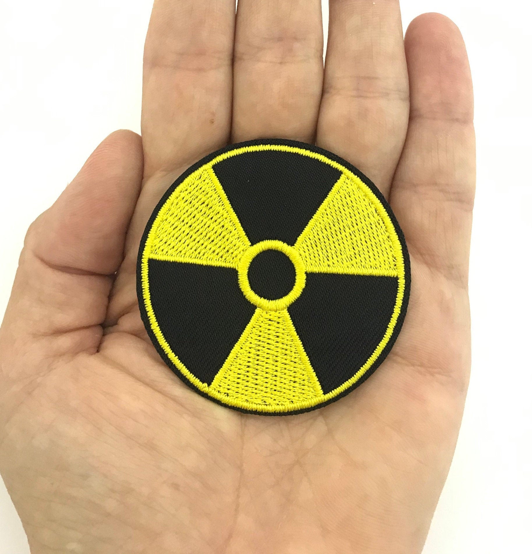 Patch Radiation Symbol Patches Nuclear Radiation Radioactive | Etsy