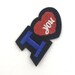 Patch Tiny I Love ,patches Best Friend ,diy Embroidered, Applique ...