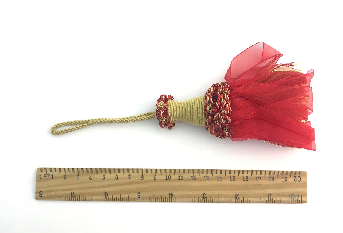 1 Key Tassel Handmade in Italy Antique Furniture Curtain - Etsy