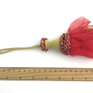 1 Key Tassel Handmade in Italy Antique Furniture Curtain Drapery ...