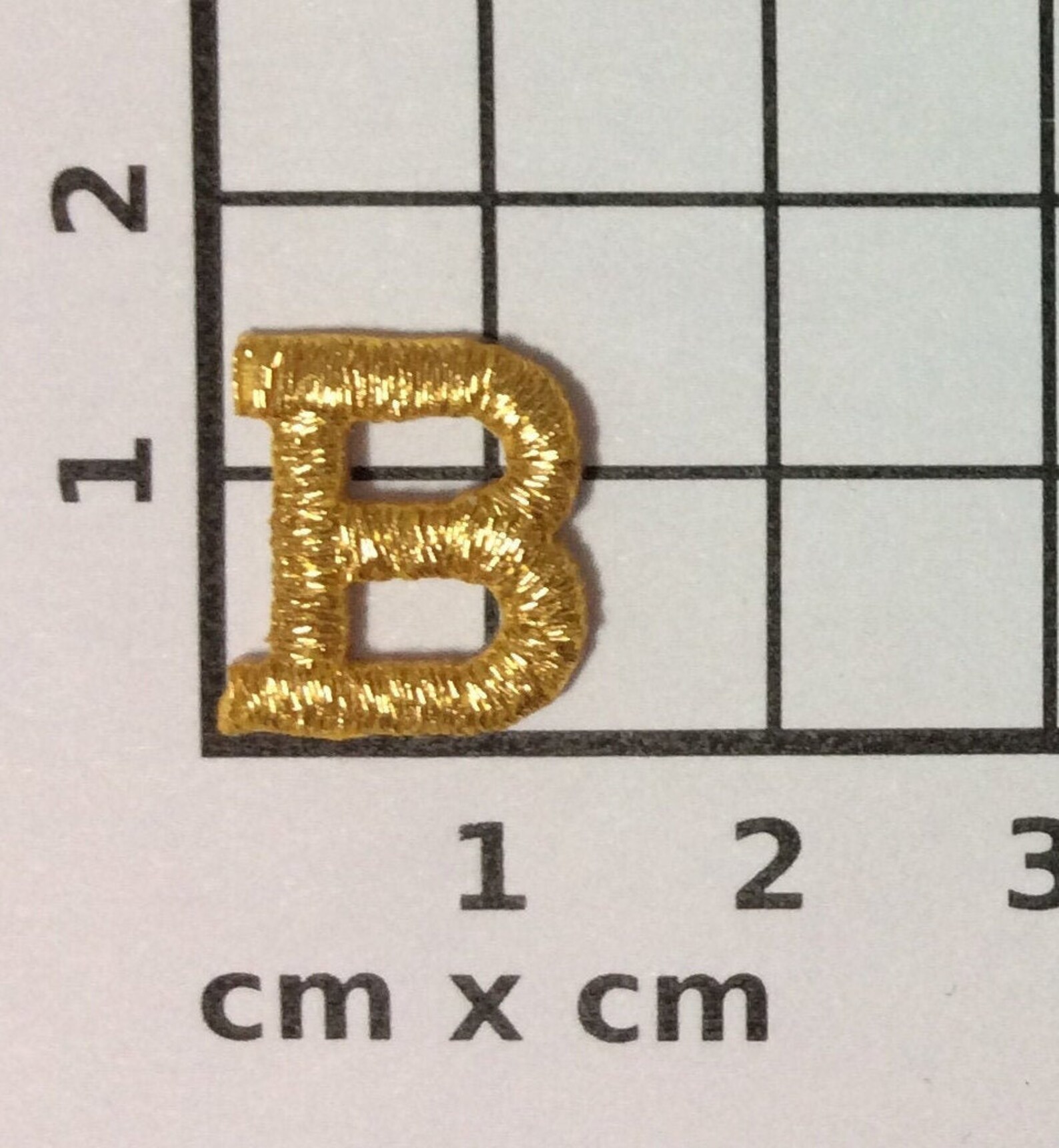 Iron on Embroidered Letters Gold Embroidery Applique Letters - Etsy