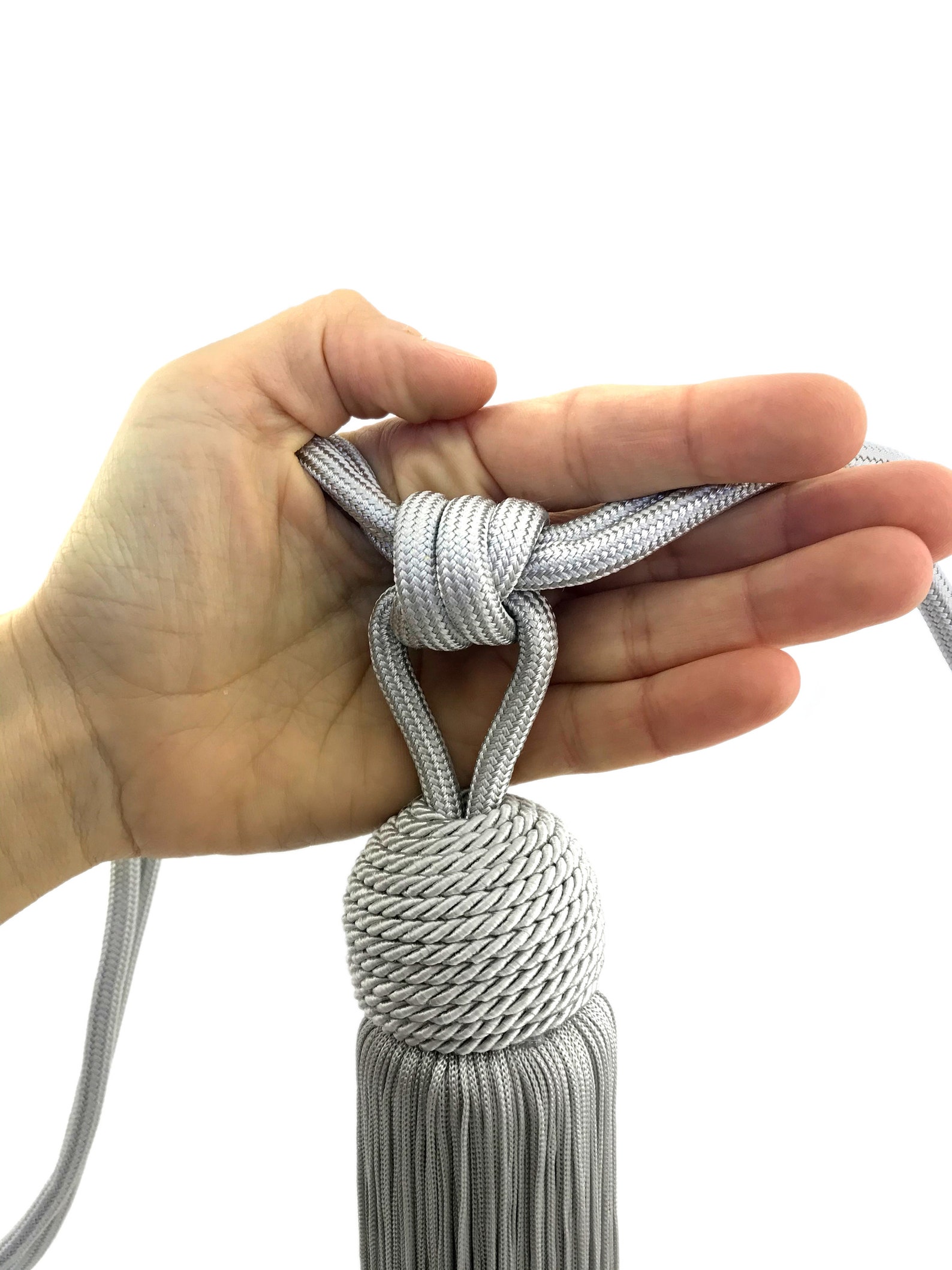 Luxury Big Gray Tie Back With Long and Big Tassel. Elegant - Etsy