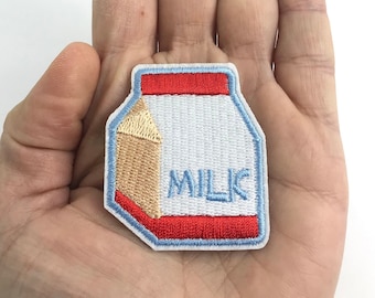 Smiling Milk Patch Custom Made - Etsy
