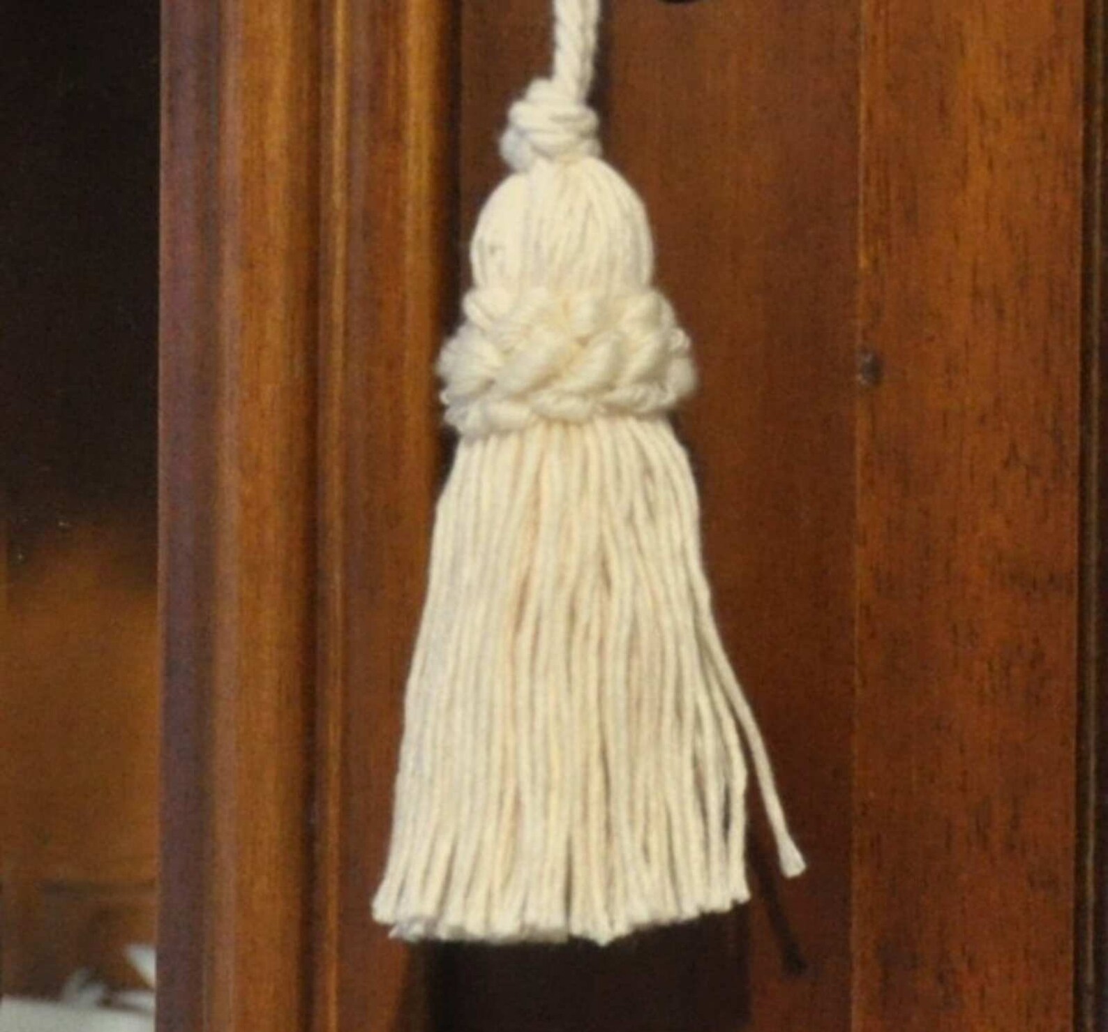 Key Tassel Handmade Italy Linen Cotton Antique Furniture | Etsy
