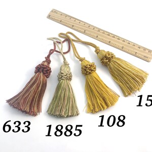 1 Key Tassel Decorative Handmade Made in Italy Antique Furniture Curt ...