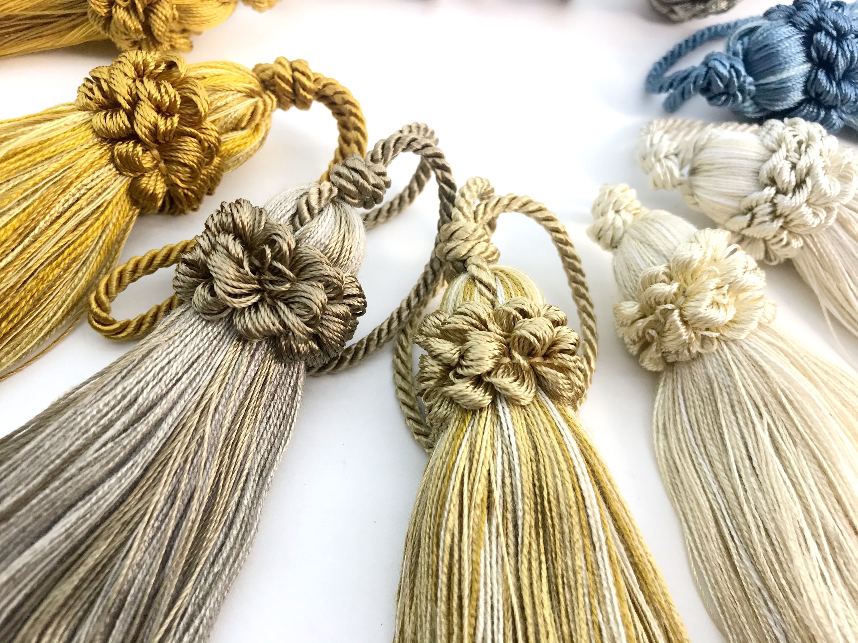 1 Key Tassel Decorative Handmade Made in Italy Antique - Etsy