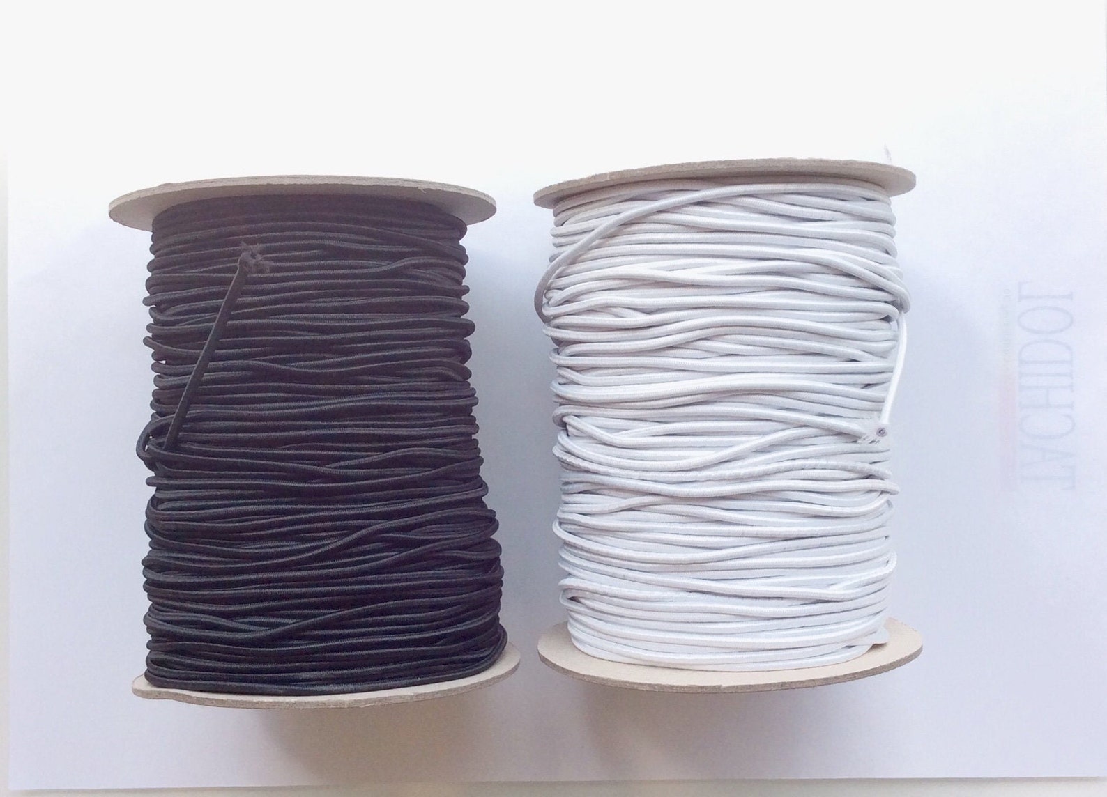 Sewing 1 Metres Elastic for Making Masks White or Black - Etsy
