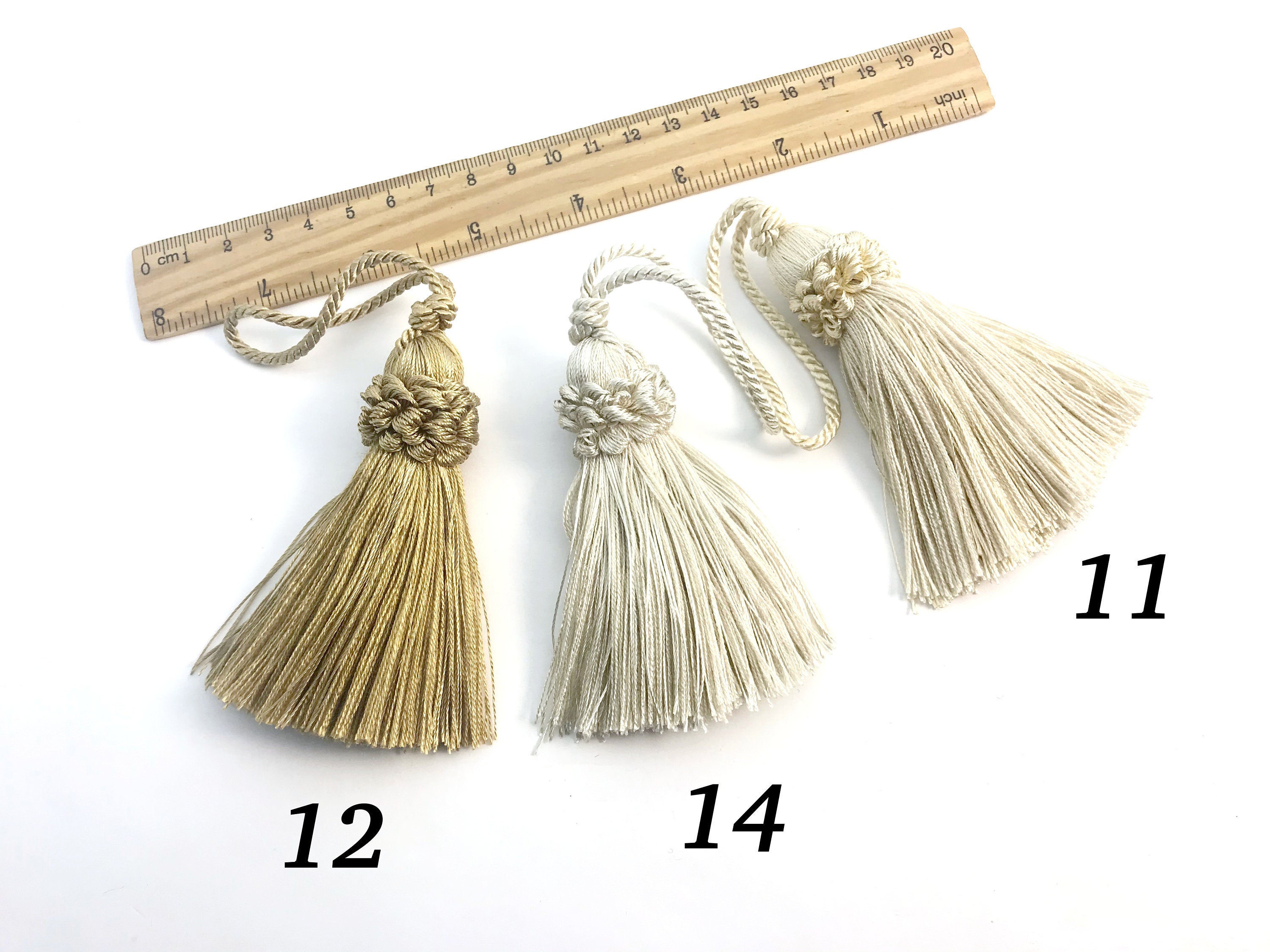 1 Key Tassel Decoration Handmade Italy Antique Furniture | Etsy