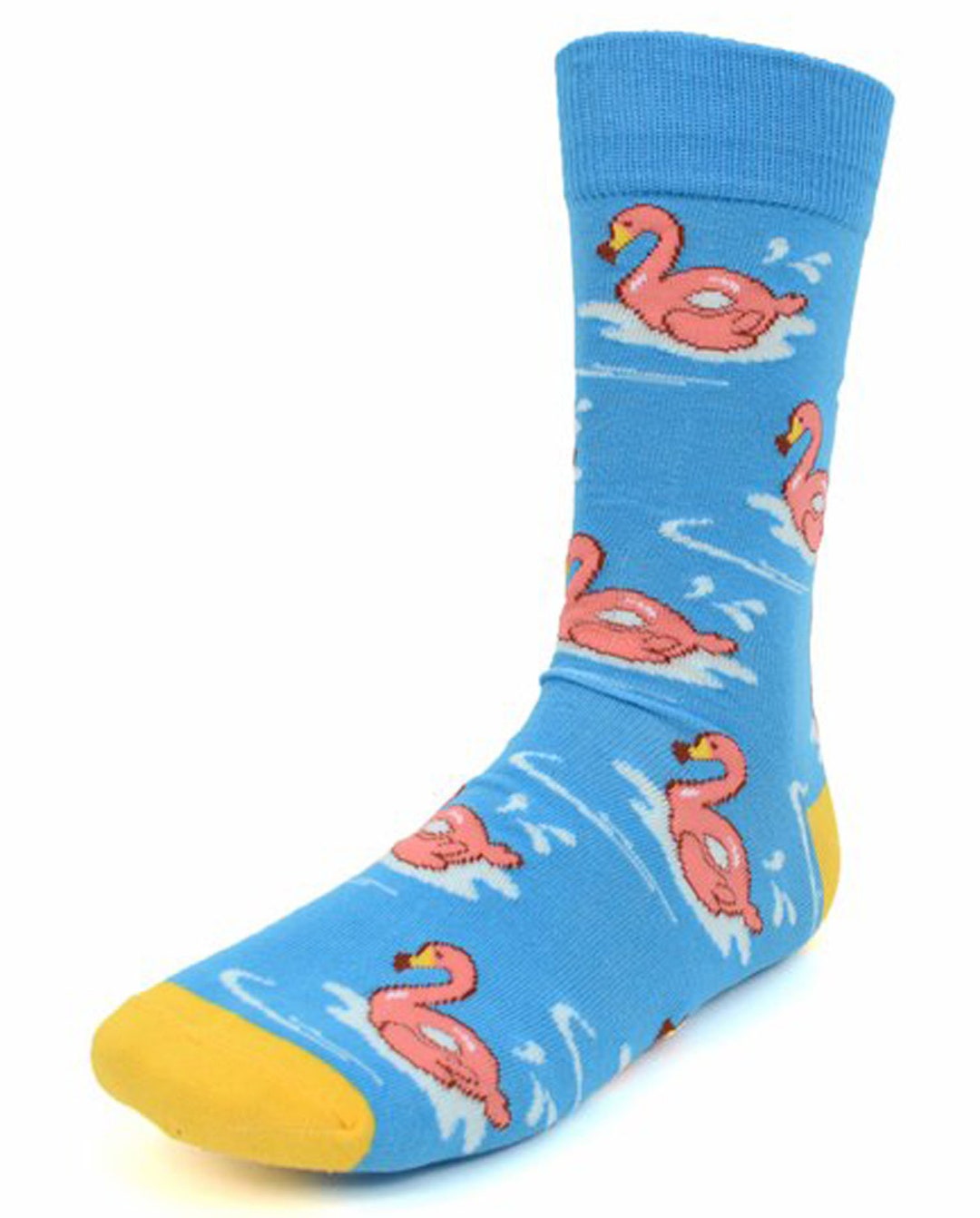 Woman's pink Flamingo Socks, Woman's Funny Socks, Woman's Flashy Socks ...