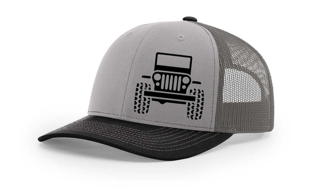 4 X 4 Off-road Rig Crawler, 4x4 Hat, Richardson 112 Snapback Mesh Back ...