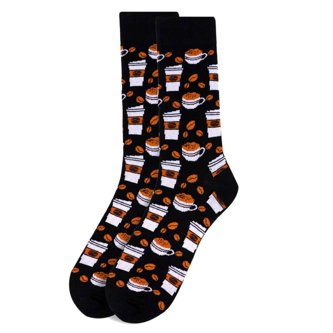 Men's Coffee Socks, Men's Funny Socks, Men's Flashy Socks, Men's ...