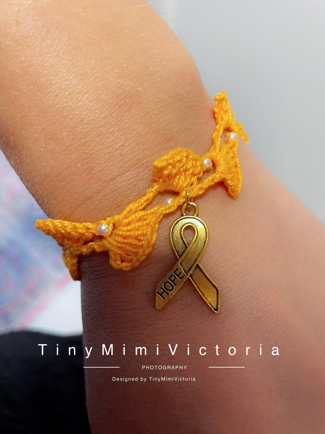 Bracelet Orange Shema Israel Yellow Hope Charm Bracelets Yellow Ribbon ...
