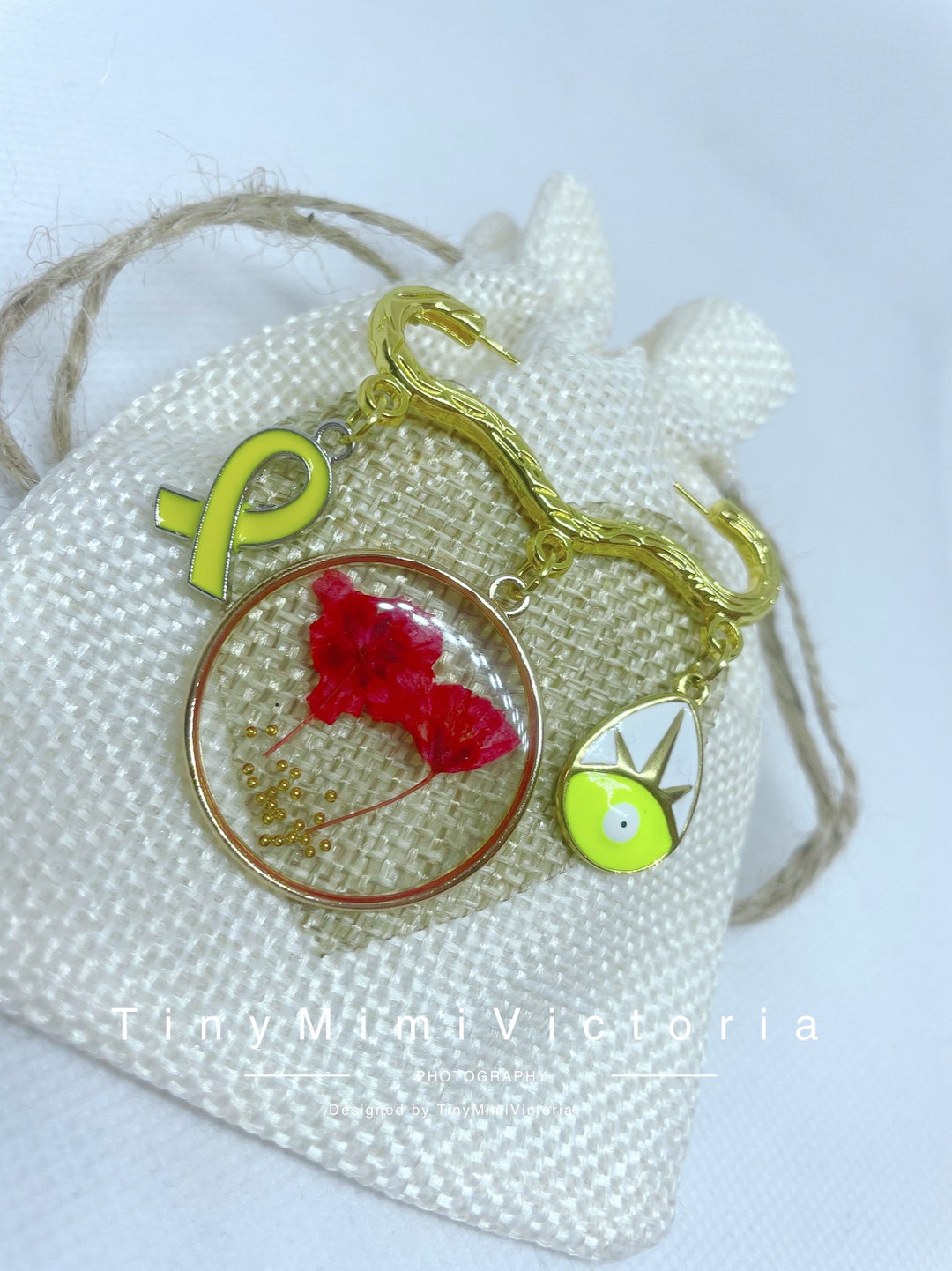 Gold Brooch Bring Them Home Now Hostages Yellow Ribbon Evil Eye Pin ...