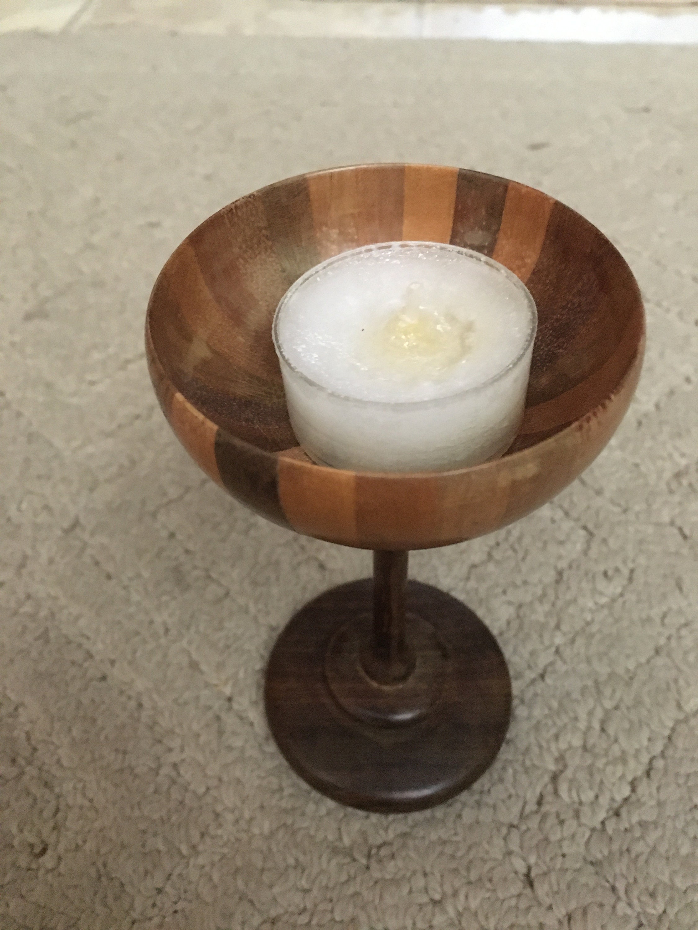 Inlaid Wood Chalice. Beautiful Custom Made One-of-a-kind Piece. Hand ...