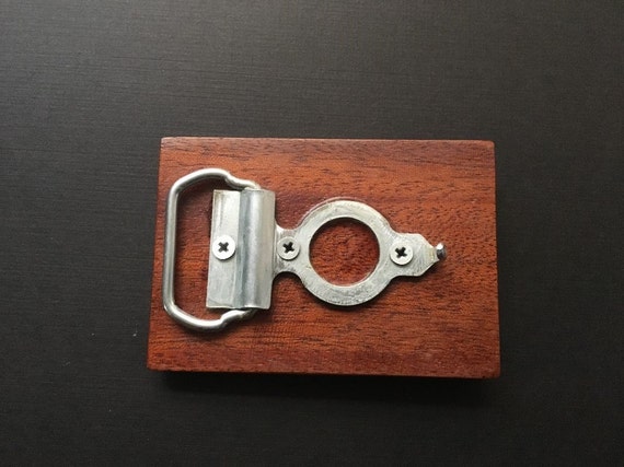 Wood Belt Buckle Custom Made with With Center Circle … - Gem