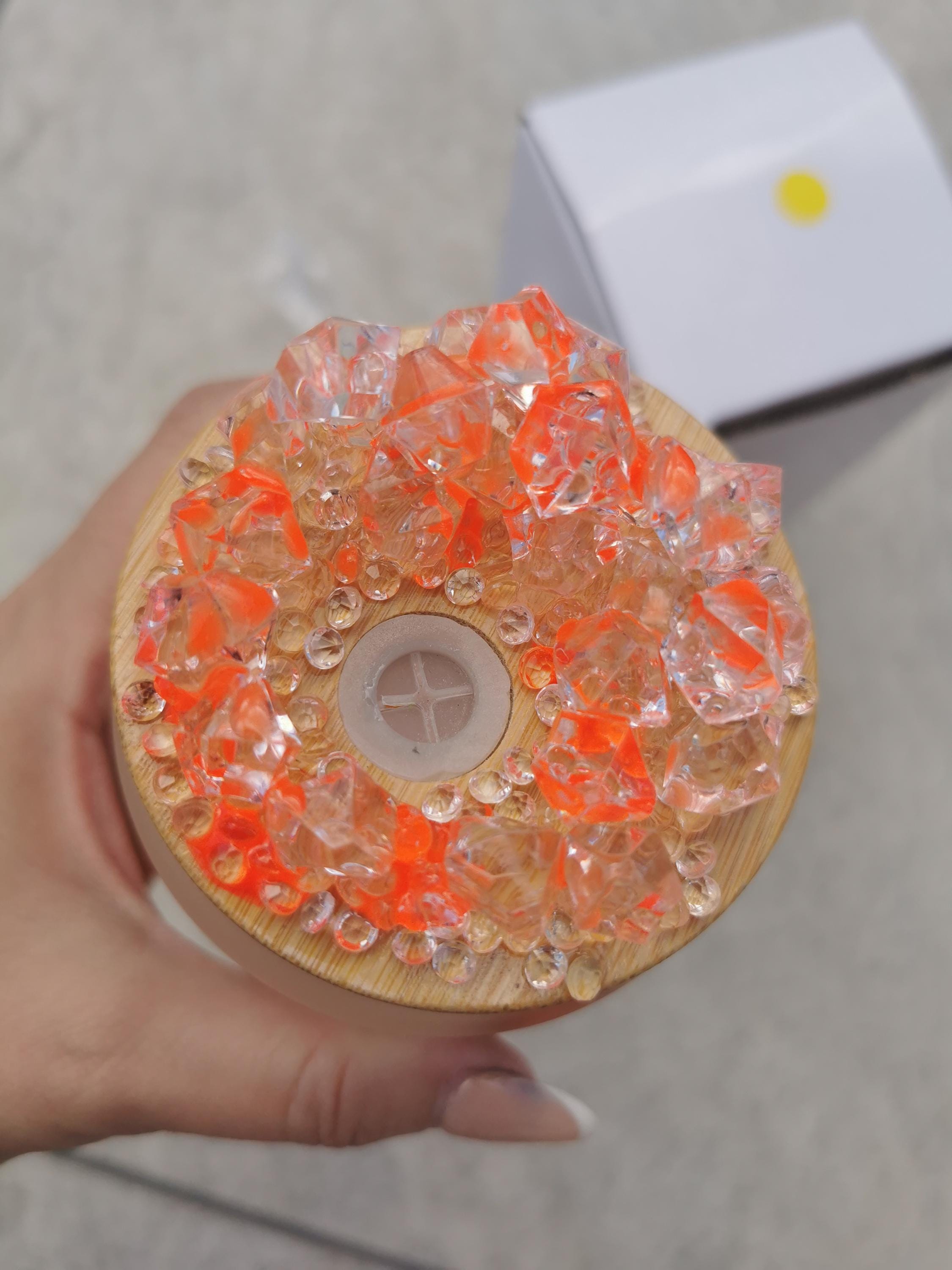 Ciroc Vodka 20oz Ombre Glass Can With Decorated Bamboo Lid and Straw - Etsy