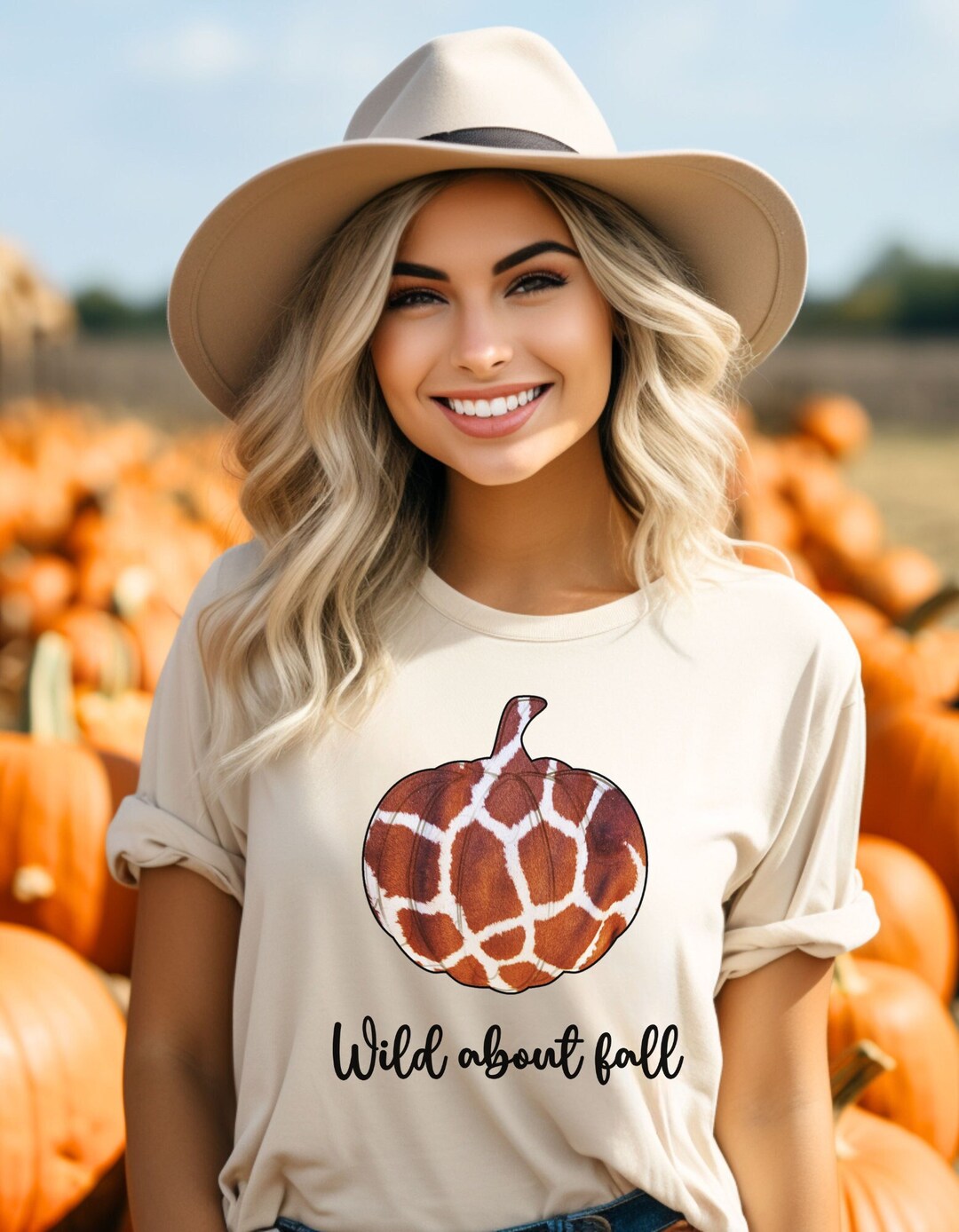 Wild About Fall, Wild About Fall Tshirt, Giraffe Pumpkin Shirt, Pumpkin ...