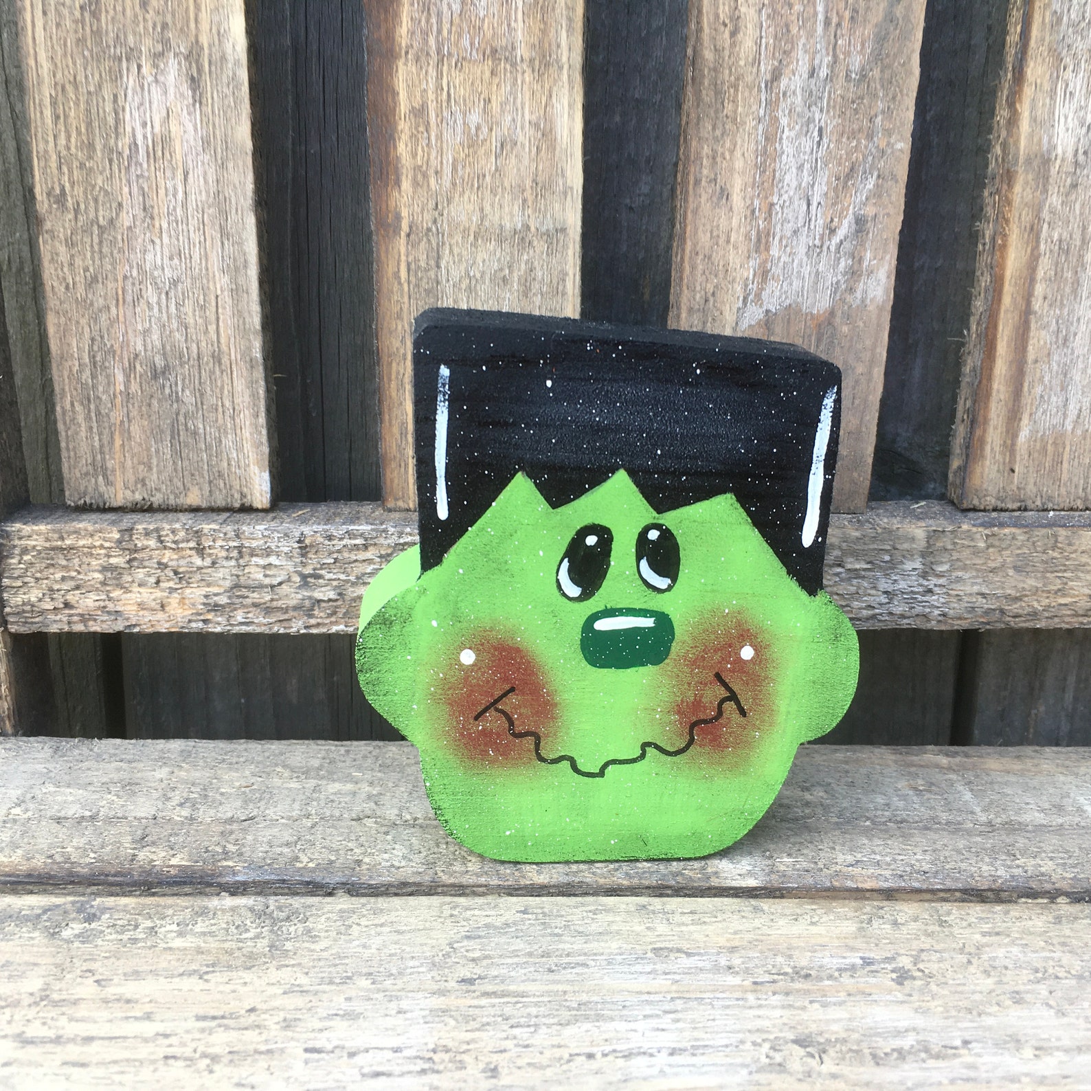 Halloween Spooky Friends, Wood Halloween Shapes, Halloween Decor ...