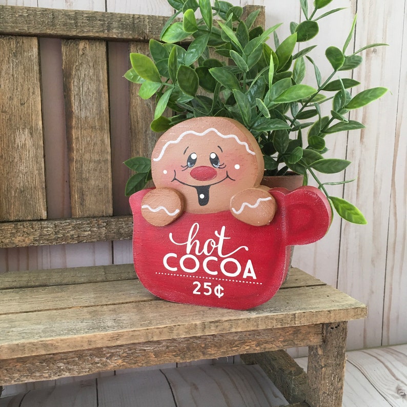 Gingerbread Decor, Gingerbread Tiered Tray, Gingerbread Shelf Sitter ...