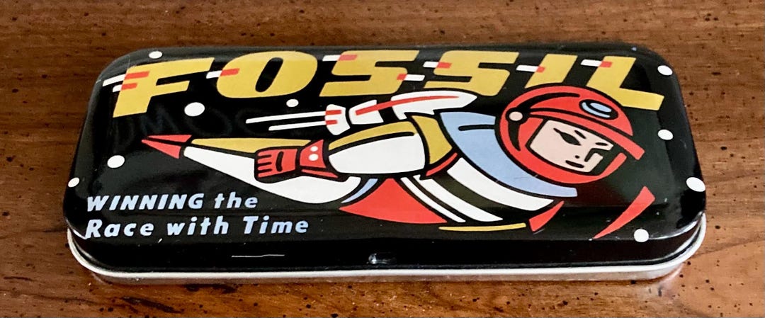 Vintage Fossil Watch Case - Fossil Resorts…california Awaits ...