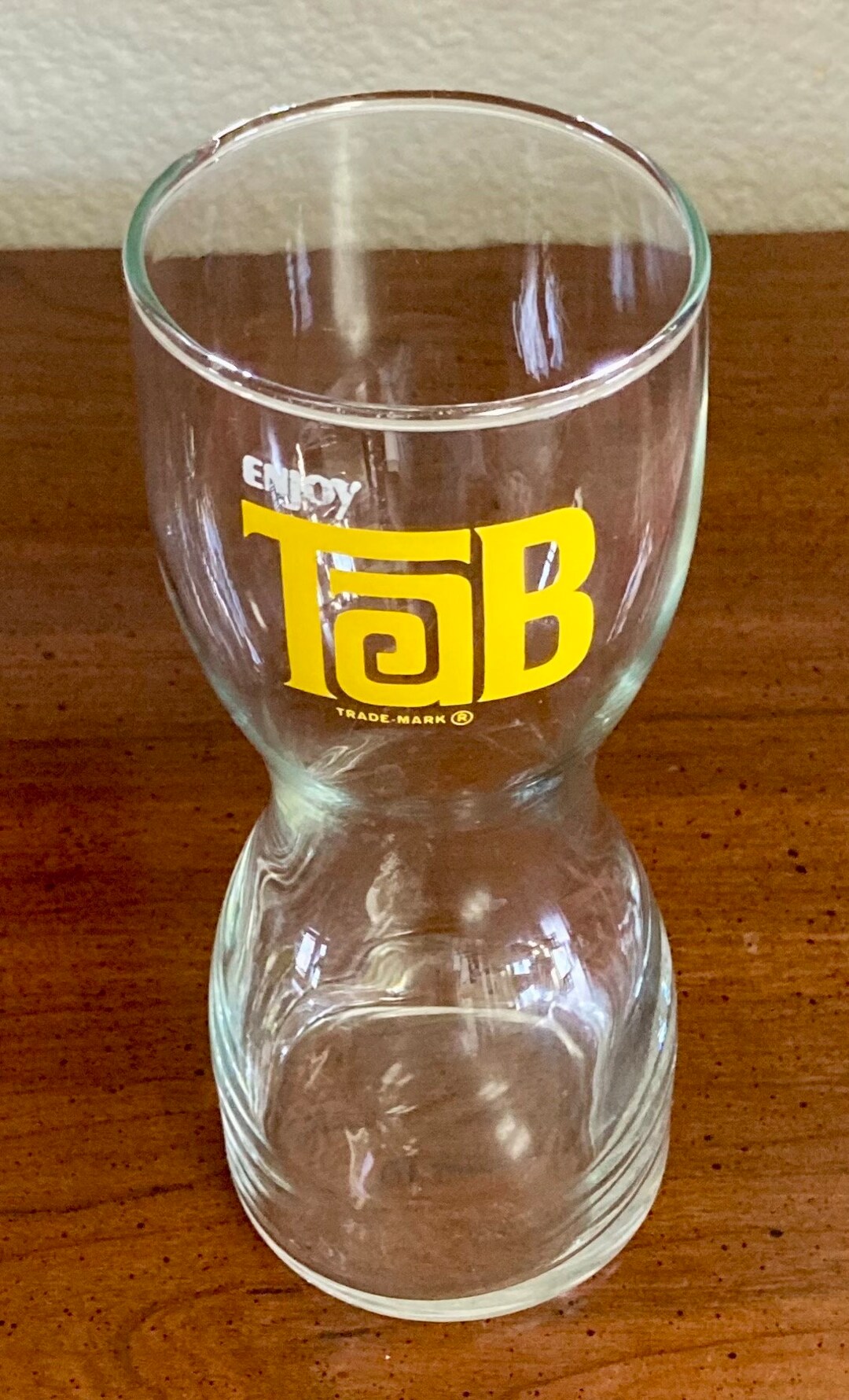 Vintage Tab Cola 14oz. Glass Tumbler/glass - 1970’s - Etsy