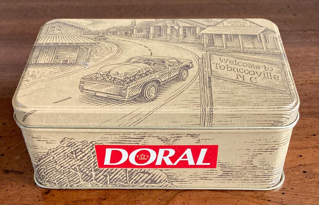 Vintage Doral Cigarette Tin - 1996 Collector's Edition - R.J. Reynolds ...