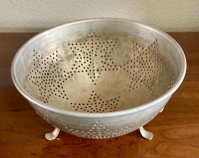 Vintage Metal Aluminum 7-star Colander Strainer - 1950's - Etsy