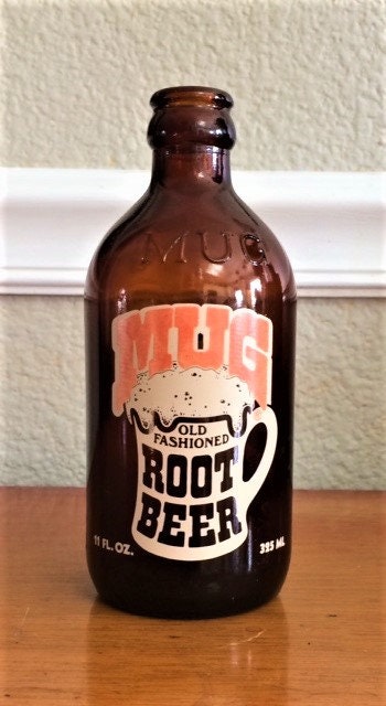 Old Mug Root Beer Bottle