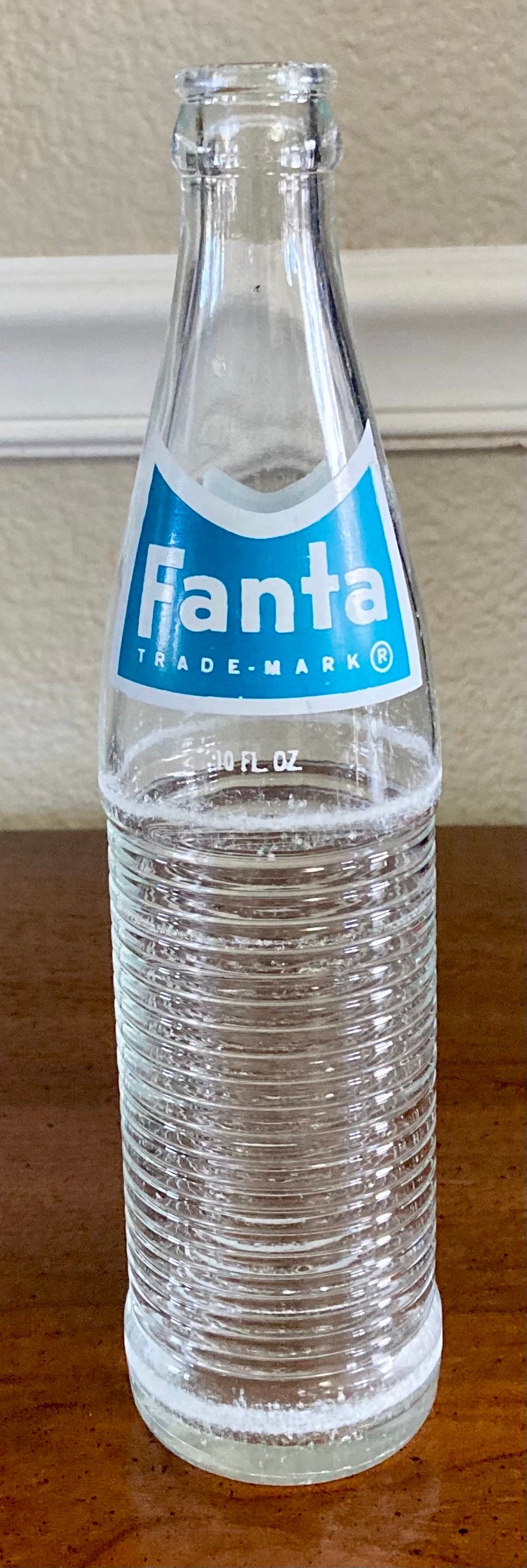Vintage 1967 10 Oz. Fanta Clear Glass Soda Pop Bottle - Etsy