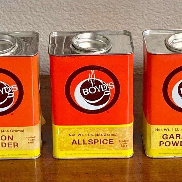 Spice Cans - Etsy