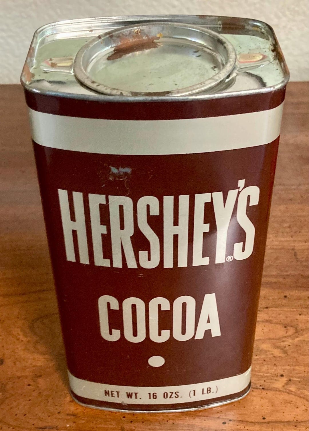 Vintage Hershey's Cocoa Powder Can/tin - 16oz - 1970’s - Etsy