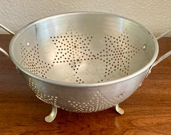 Vintage Metal Aluminum 7-star Colander Strainer 1950's - Etsy