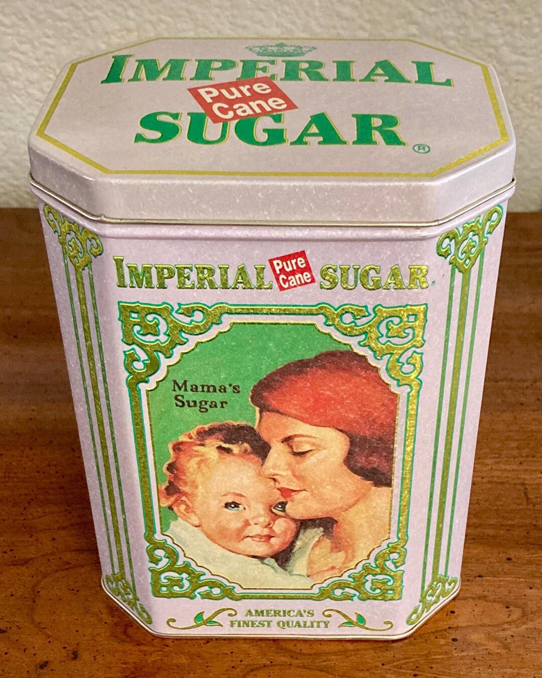 Vintage Imperial Pure Cane Sugar Tin - 1990’s - Etsy
