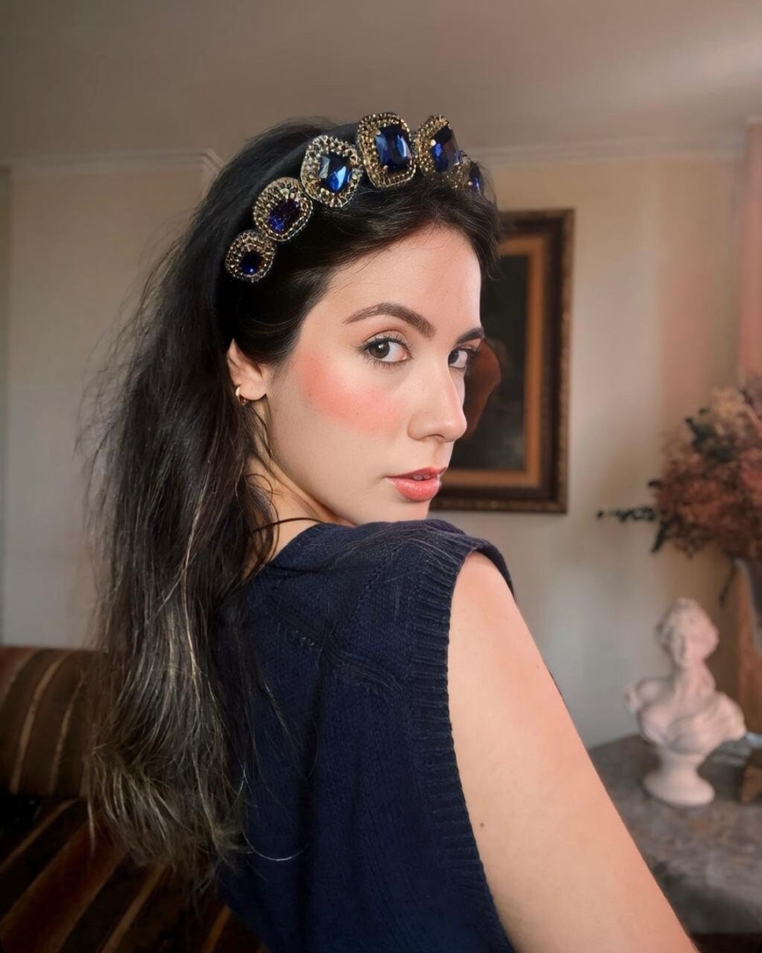 FAIZA I Padded Cafuné Headpiece Classic Headband, Hair Accessories ...